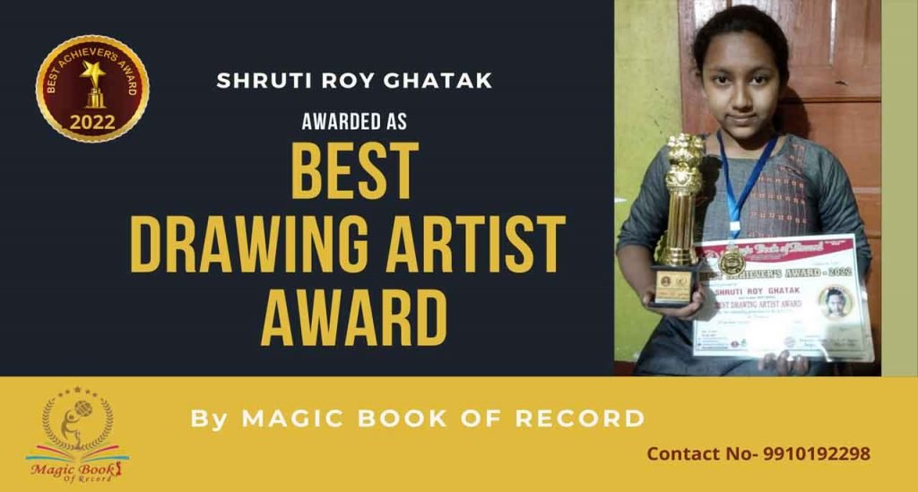 Makvana Haresh Dayabhai - Artist - Gujarat, India- Magic Book of Record