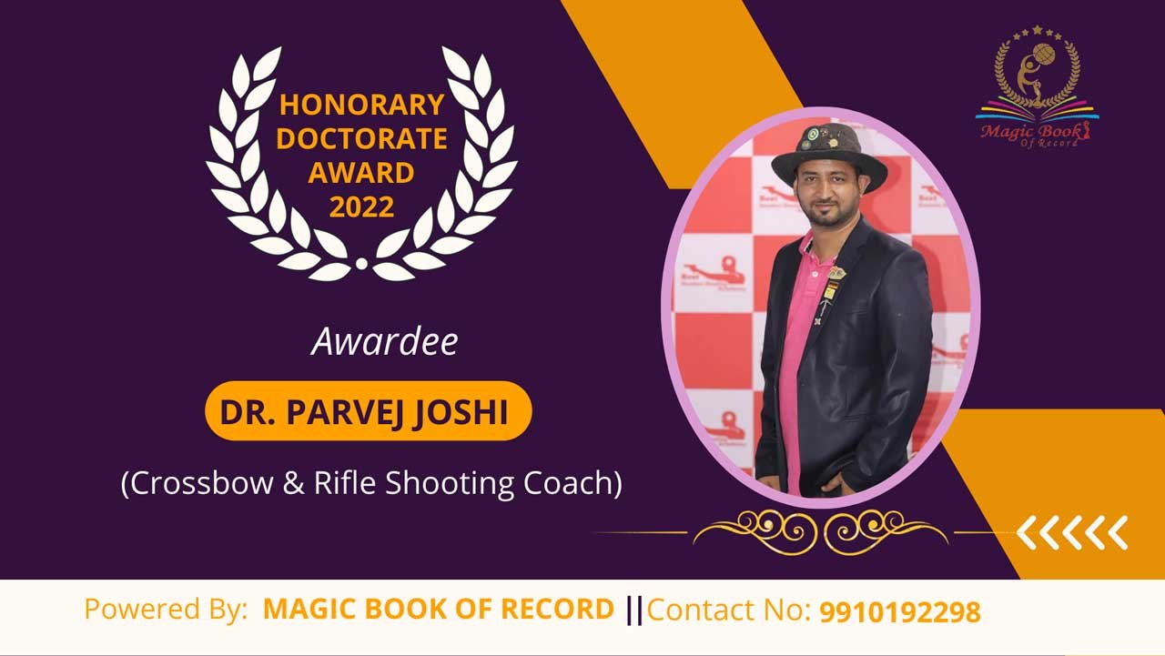 Dr Parvej Joshi - Best Crossbow & Shooting Coach in Punjab, India
