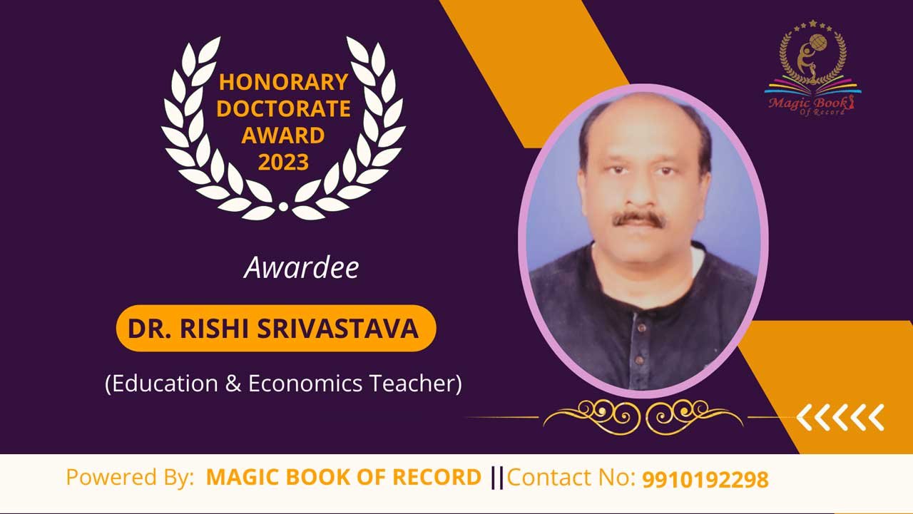 Rishi Srivastava Lecturer In Economics Jaunpur Uttar Pradesh 5070